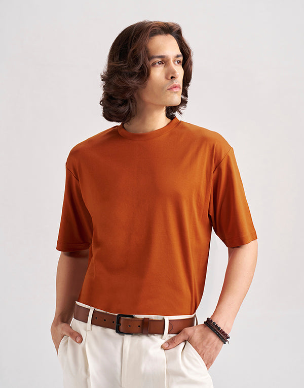 Narrow Crew Neck Heavyweight – No Noise